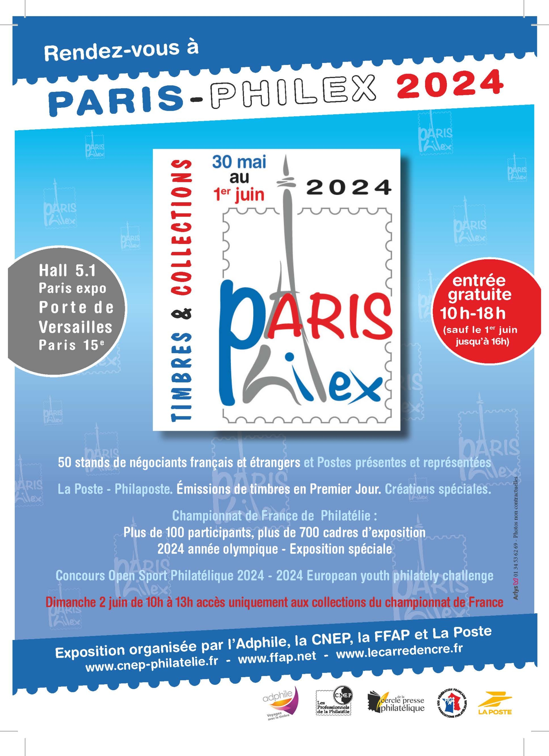 PARIS PHILEX 2024 | Le carré d'encre