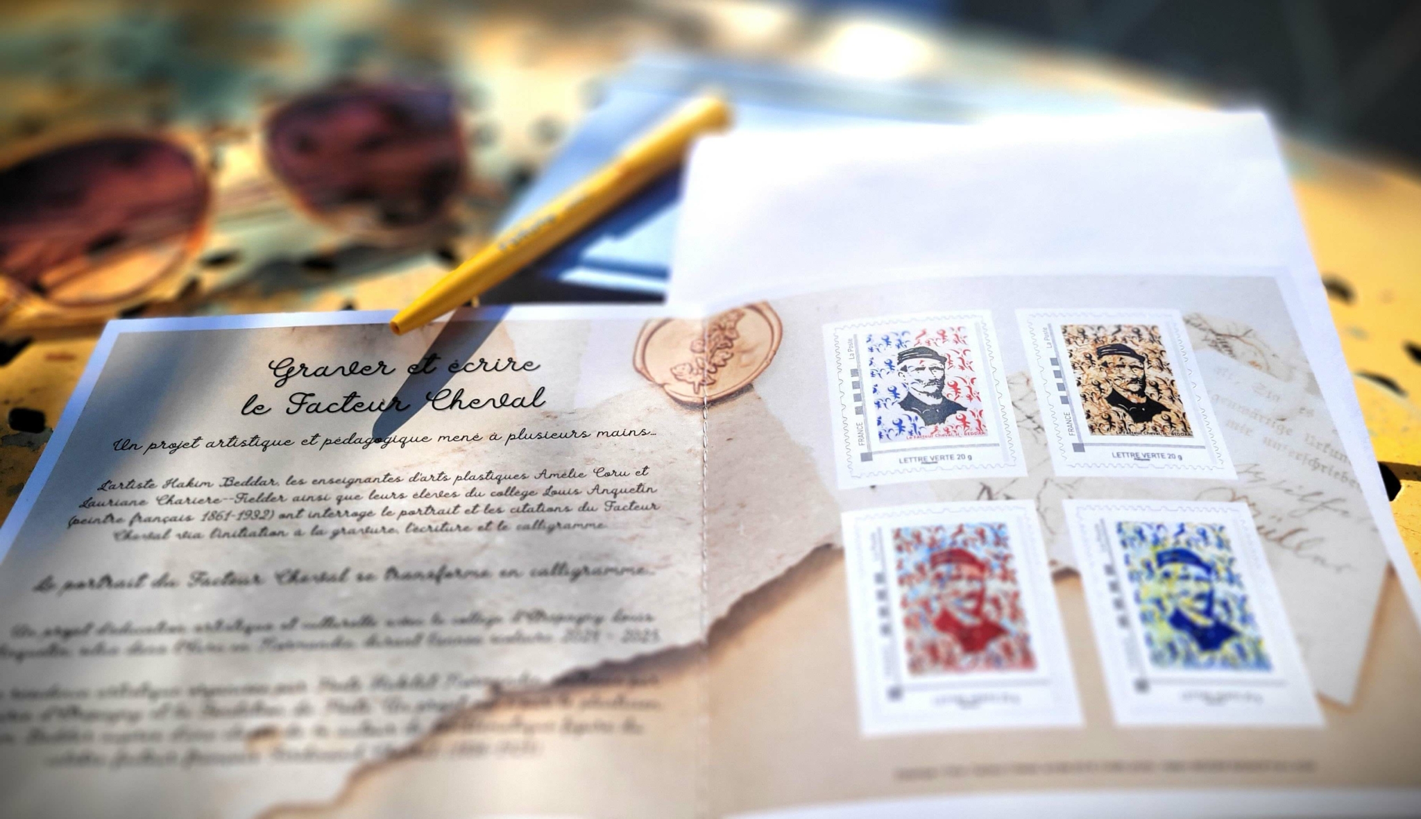 Timbres personnalisés | Le carré d'encre